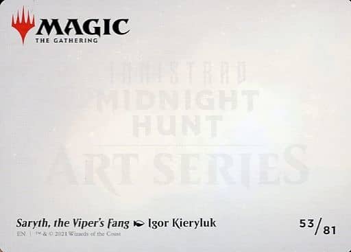 53/81:Saryth the Viper's Fang | Toy Hobby | Suruga-ya.com