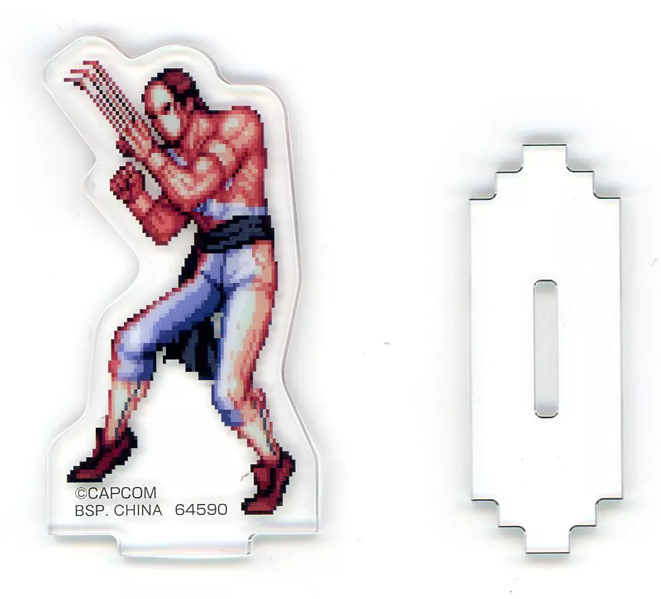 Acrylic Stand / Acrylic Panel Balrog (Costume : Blue) Acrylic Stand ...