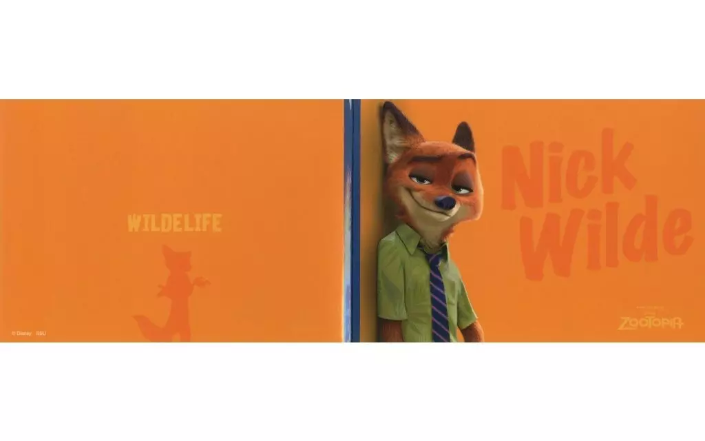 Photo frame album Nick Wild Sticker Album "Happy KUJI ZOOTOPIA" I Prize ...